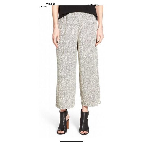 Eileen Fisher | Pants & Jumpsuits | Eileen Fisher Black And White Dash ...